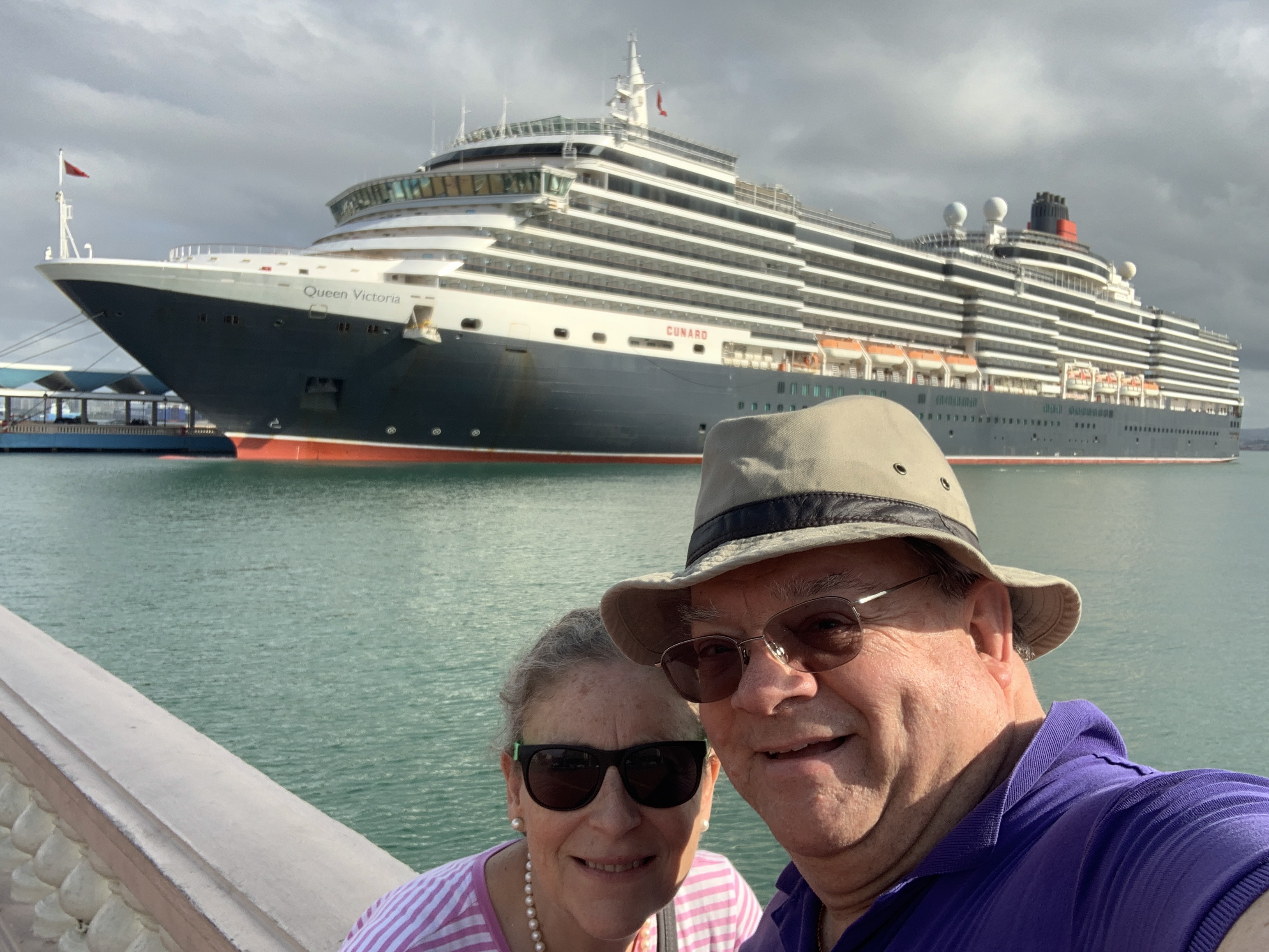 3020-01-21 Board Queen Victoria for South America Circumnavigation ...
